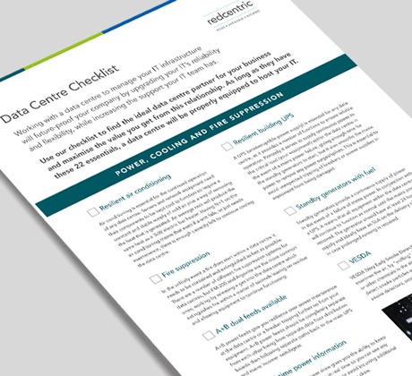 How to select the right data centre | Redcentric
