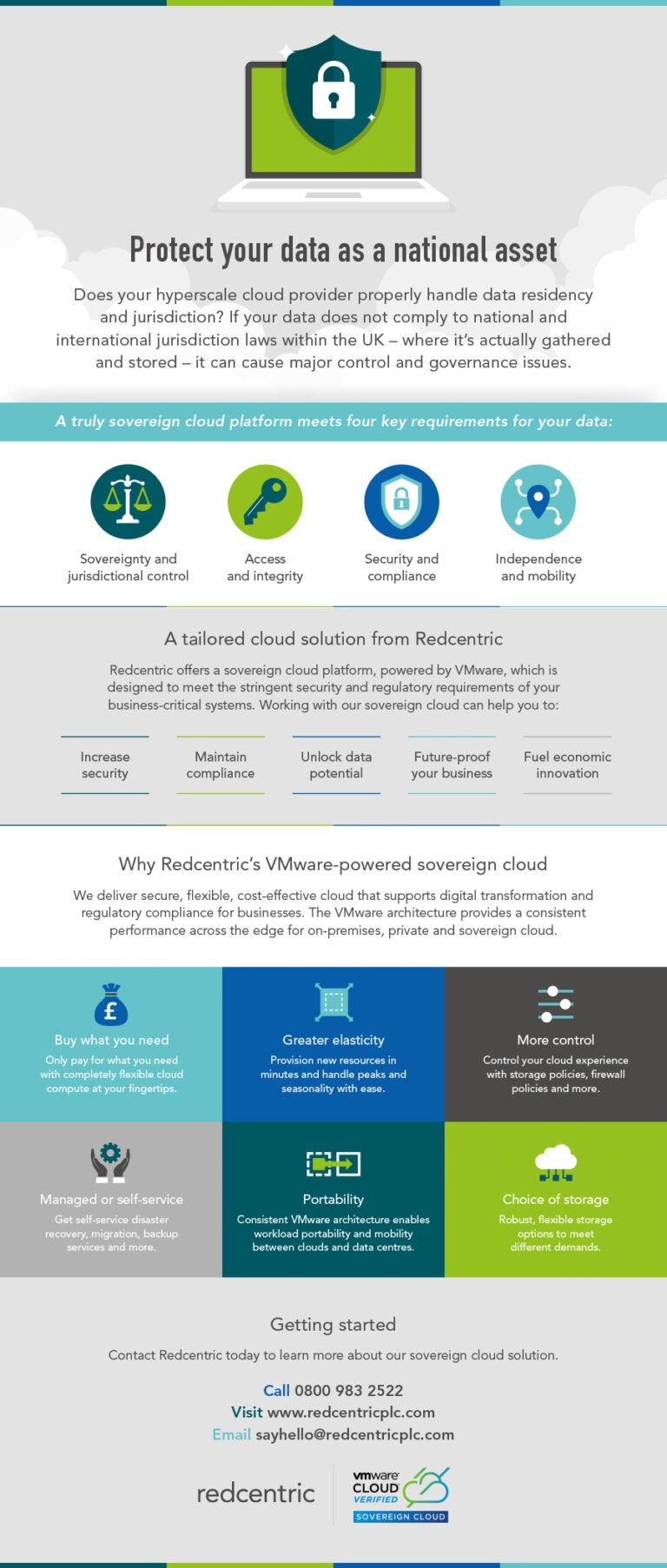 Protect data with sovereign cloud | Redcentric